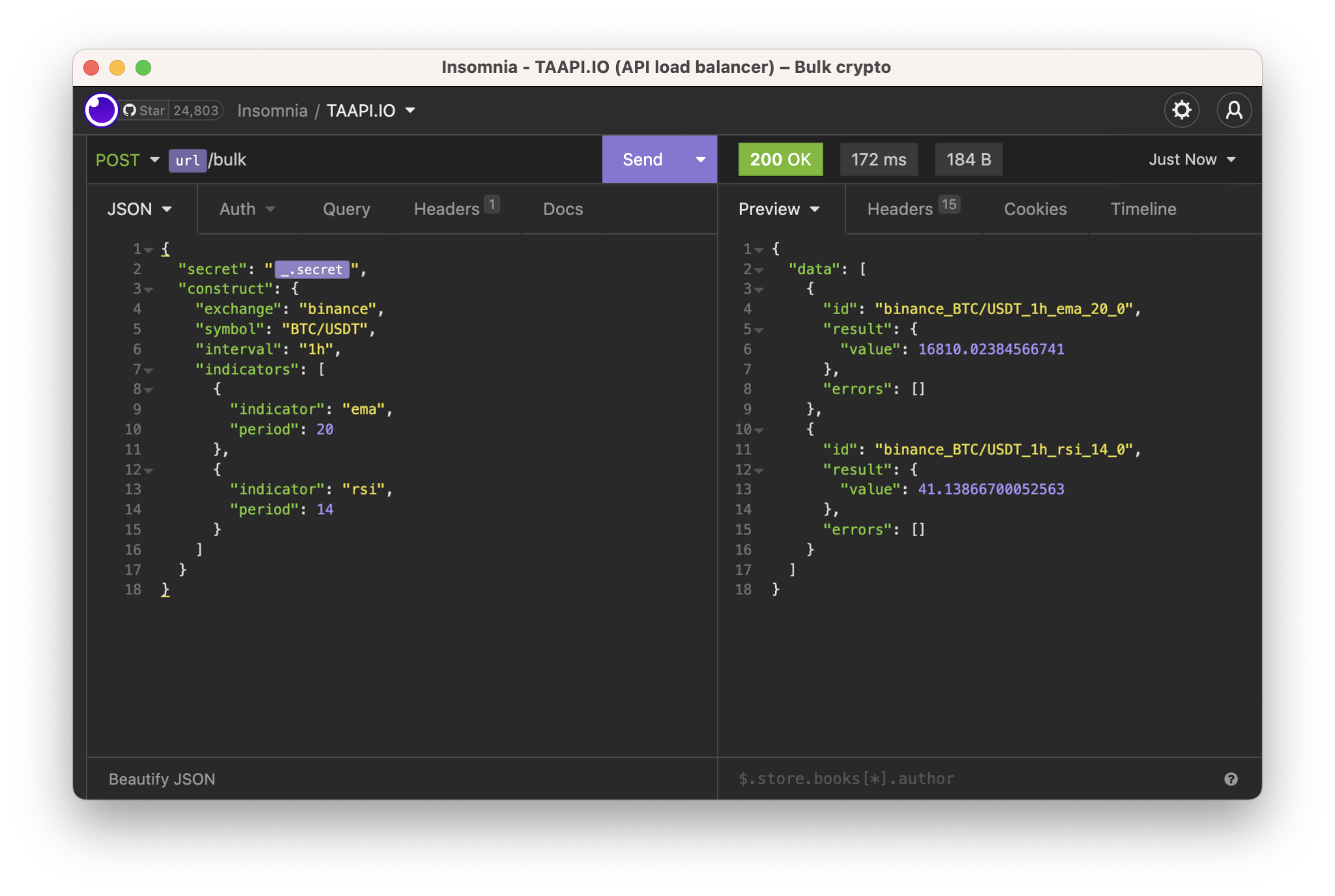 TAAPI.IO – Developer‑Friendly Technical Analysis API